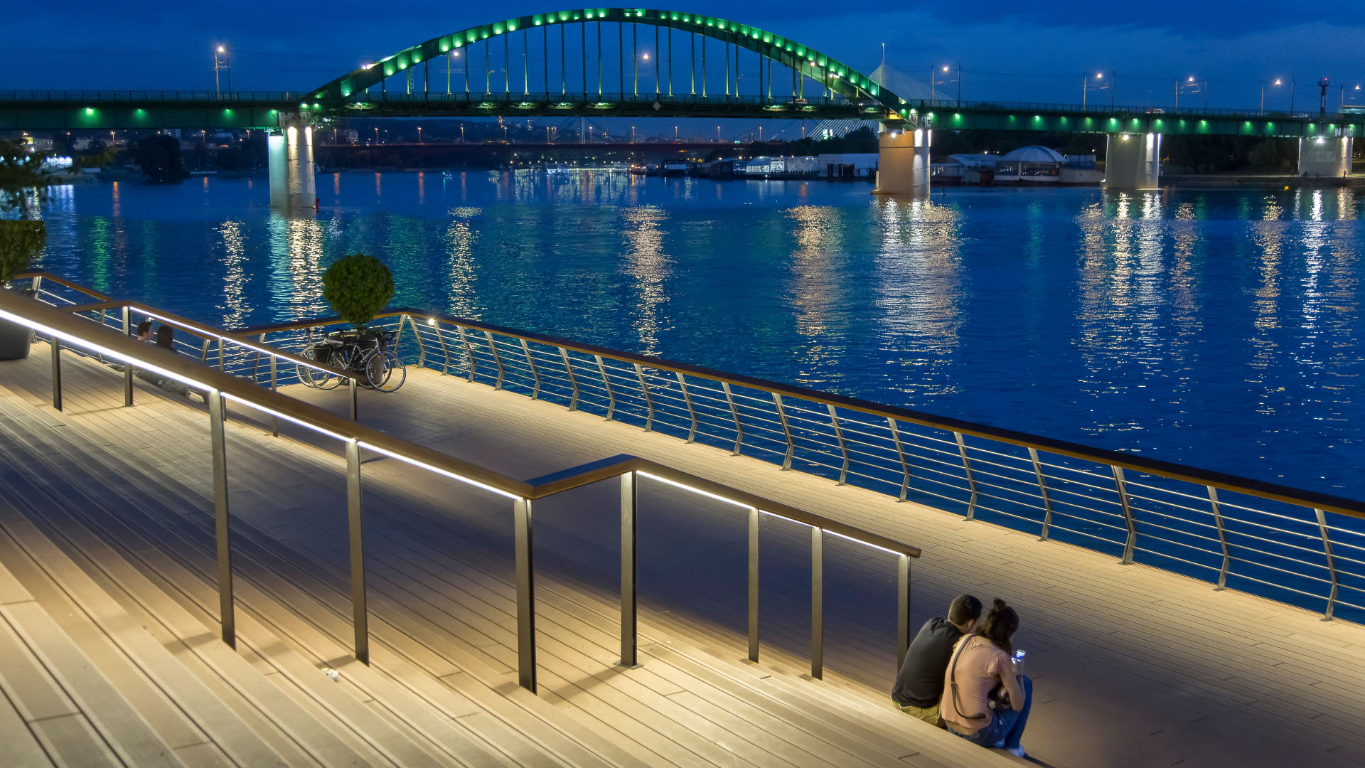 Sava Promenada at the Belgrade Waterfront - SWA Group