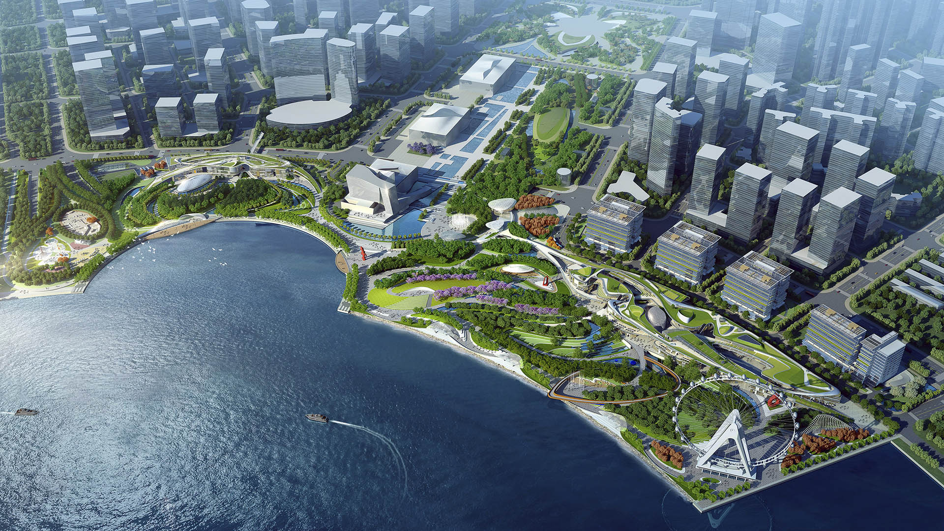 OCT Bao’an Waterfront Cultural Park - SWA Group