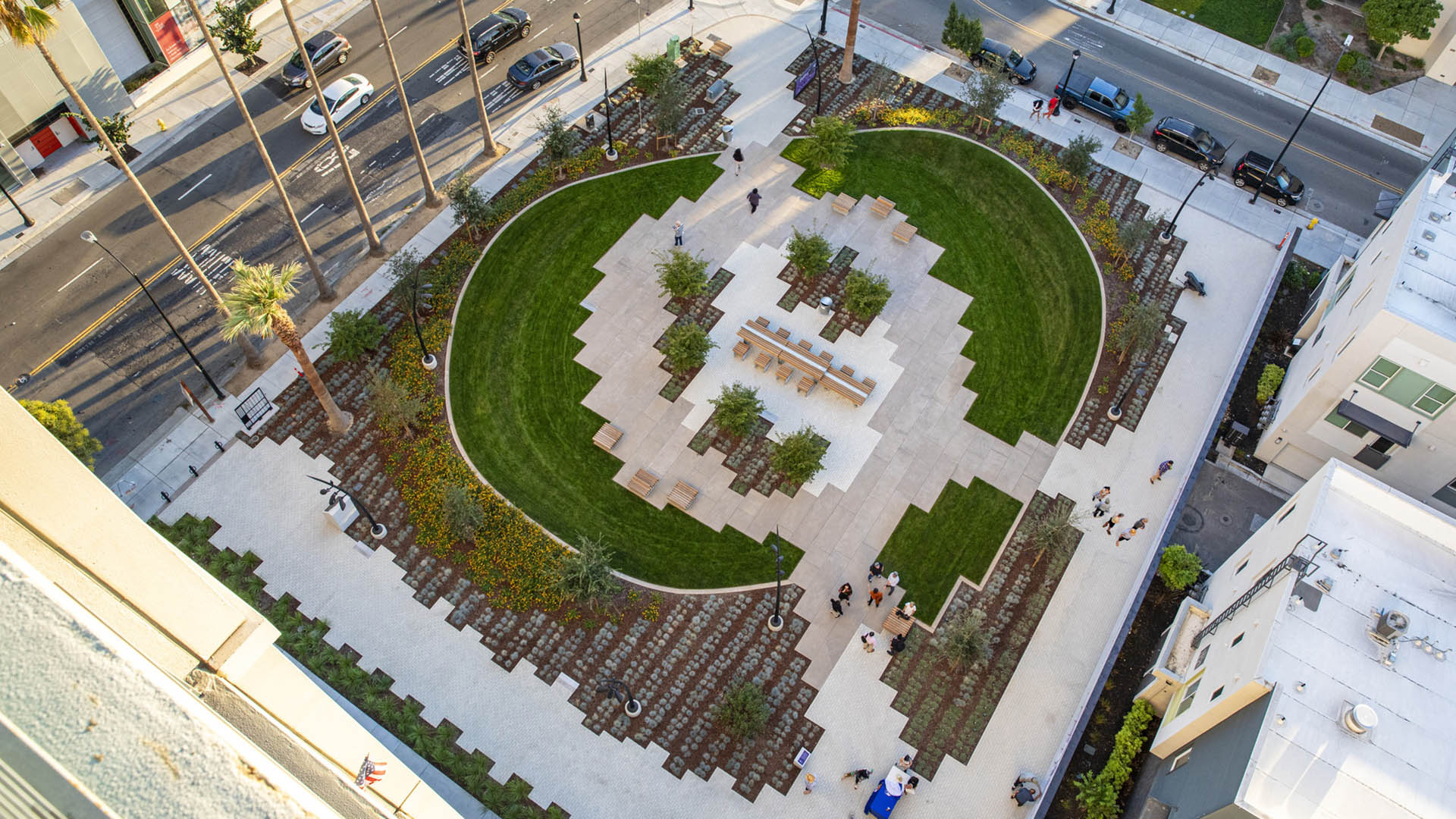 Stitching together San Jose: Louis Pellier Park opens to the public